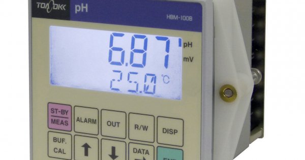 Panel Mount pH/ORP Analyzer HBM-100B/102B